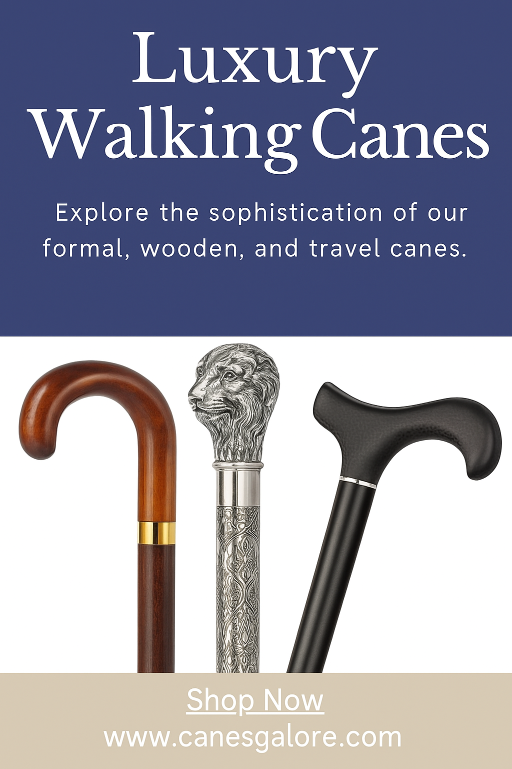 Luxury Walking Canes | Elegant & Stylish Mobility Aids – Canes Galore