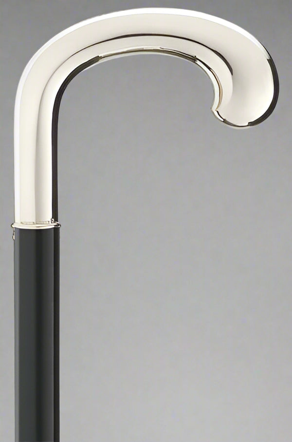 Alpacca Opera Handle Walking Cane, 36' Black | Canes Galore