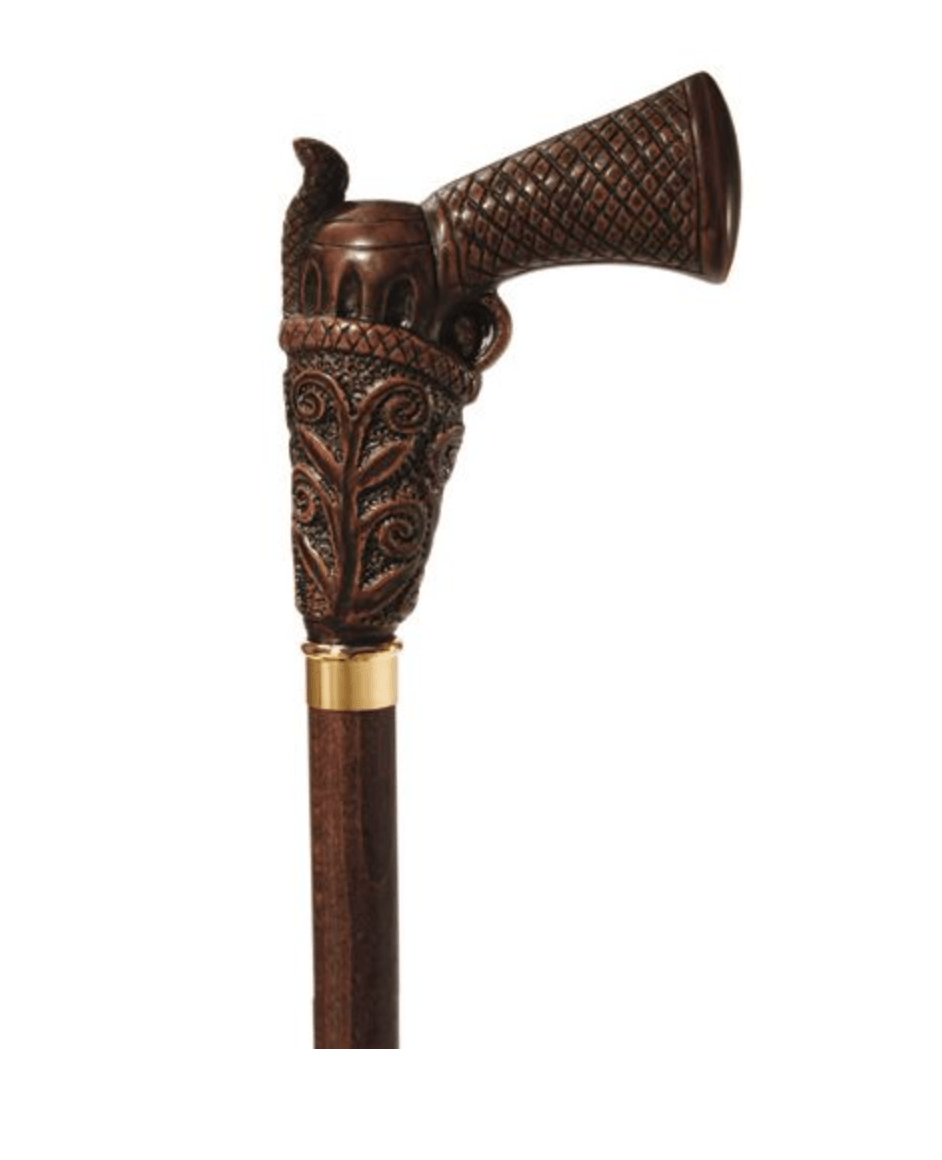 Western-Themed Revolver Walking Cane: Unleashing the Cowboy Spirit in ...